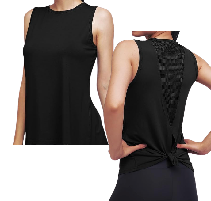 Classic High Neck Mesh | Back Tank Top | Runway Athletics