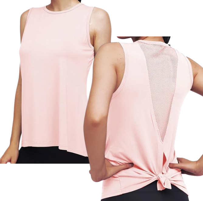 Classic High Neck Mesh | Back Tank Top | Runway Athletics