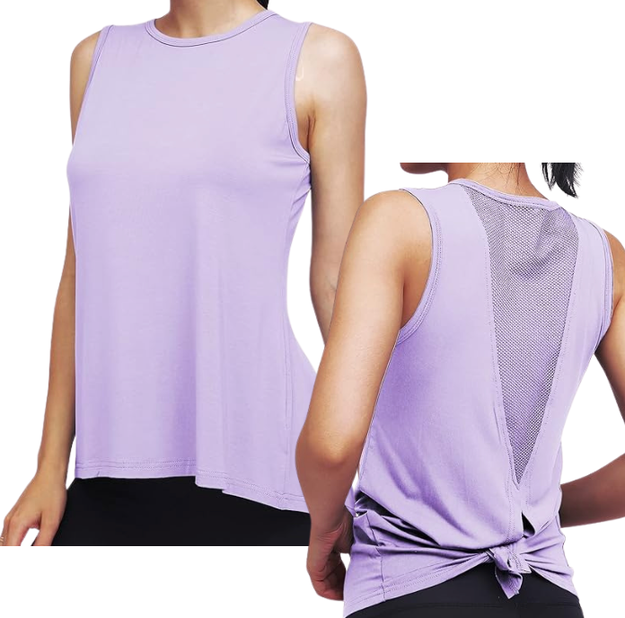 Classic High Neck Mesh | Back Tank Top | Runway Athletics