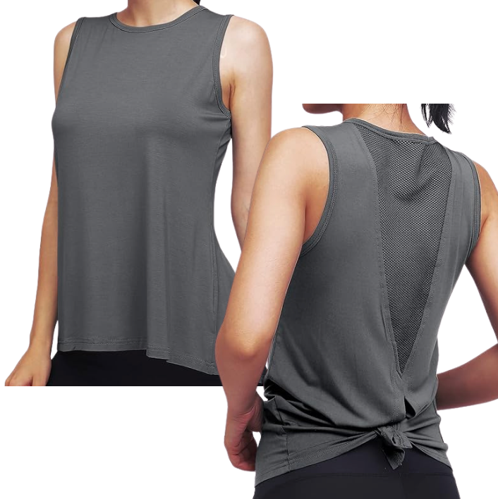 Classic High Neck Mesh | Back Tank Top | Runway Athletics