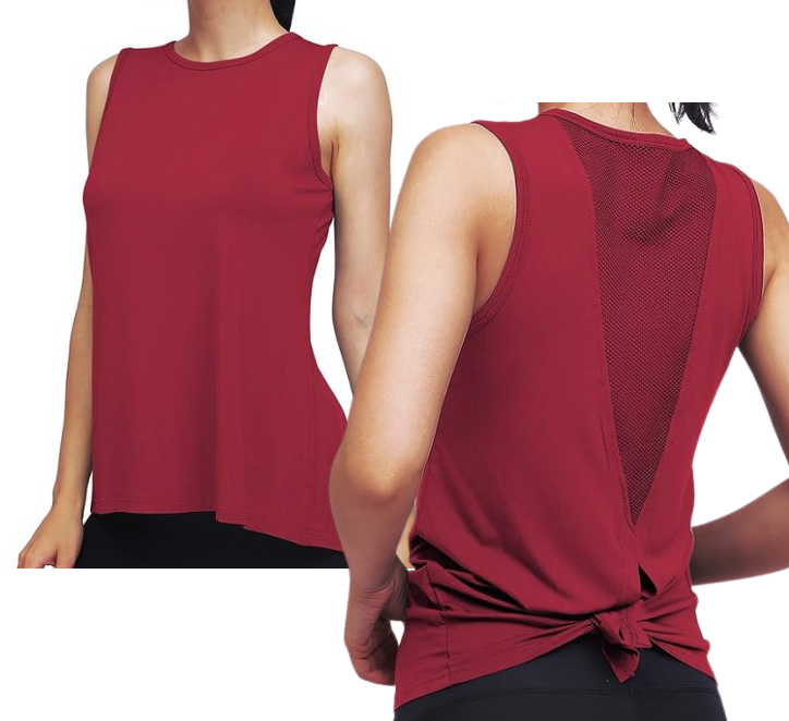 Classic High Neck Mesh | Back Tank Top | Runway Athletics