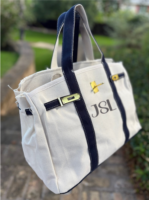 Boatkin Bag - Navy Trim